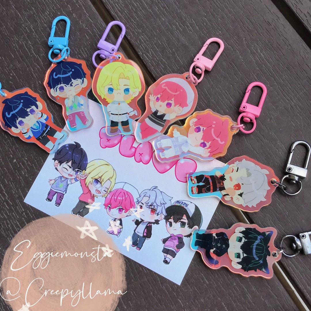 PLAVE Fanmade Acrylic Keychain Nam Yejun Han Noah Eunho Silver Ho - Etsy