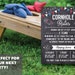Cornhole Rules Sign: Red White Blue, Patriotic Party (printable INSTANT ...