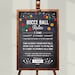 Bocce Ball Rules Sign, Bocce Ball Poster, Backyard Games, Outdoor Party ...