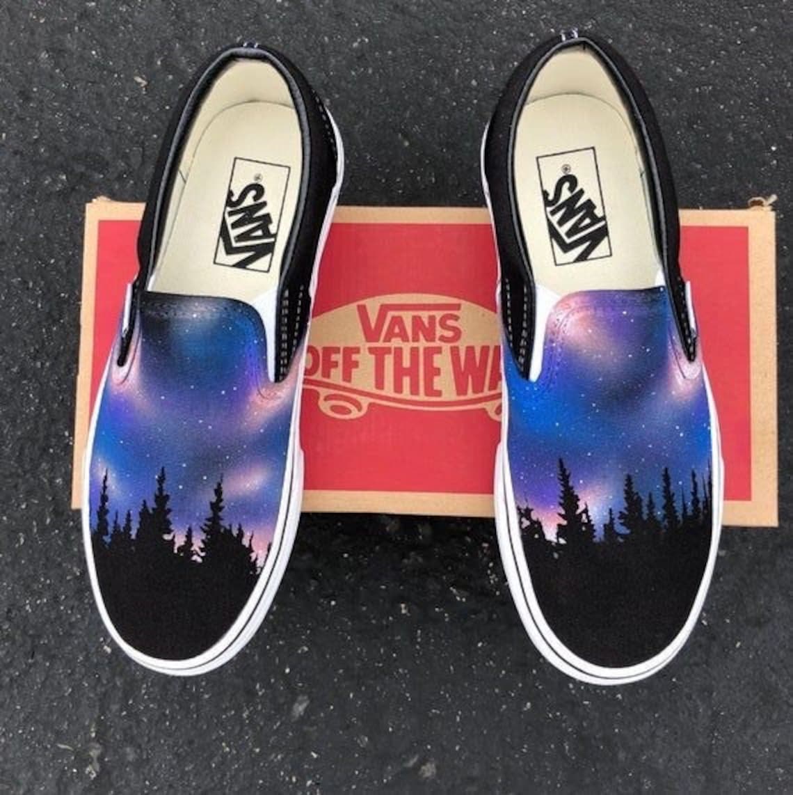 CUSTOM VANS *hand Painted*unique Designs* - Etsy