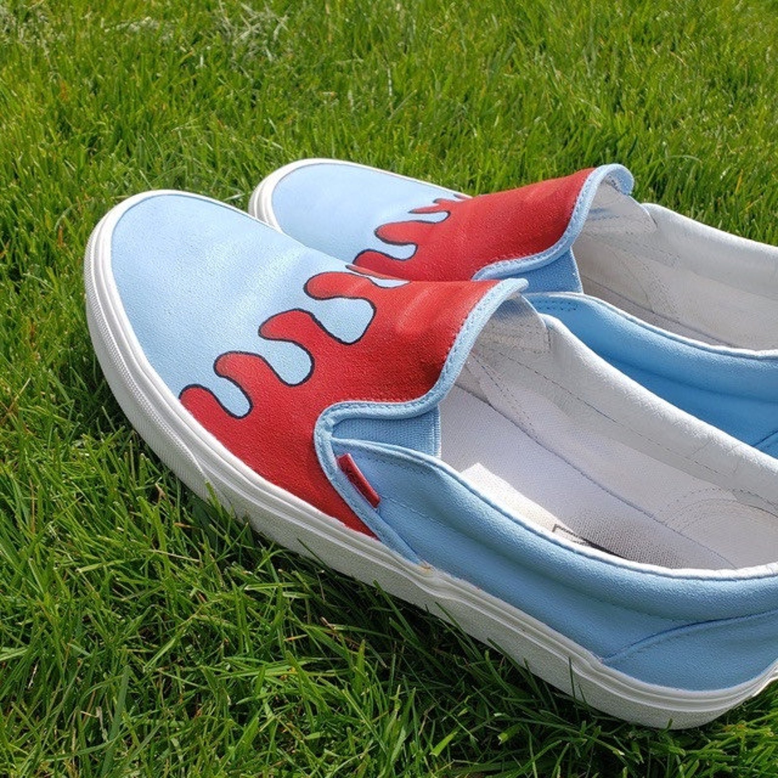 CUSTOM VANS *hand Painted*unique Designs* - Etsy