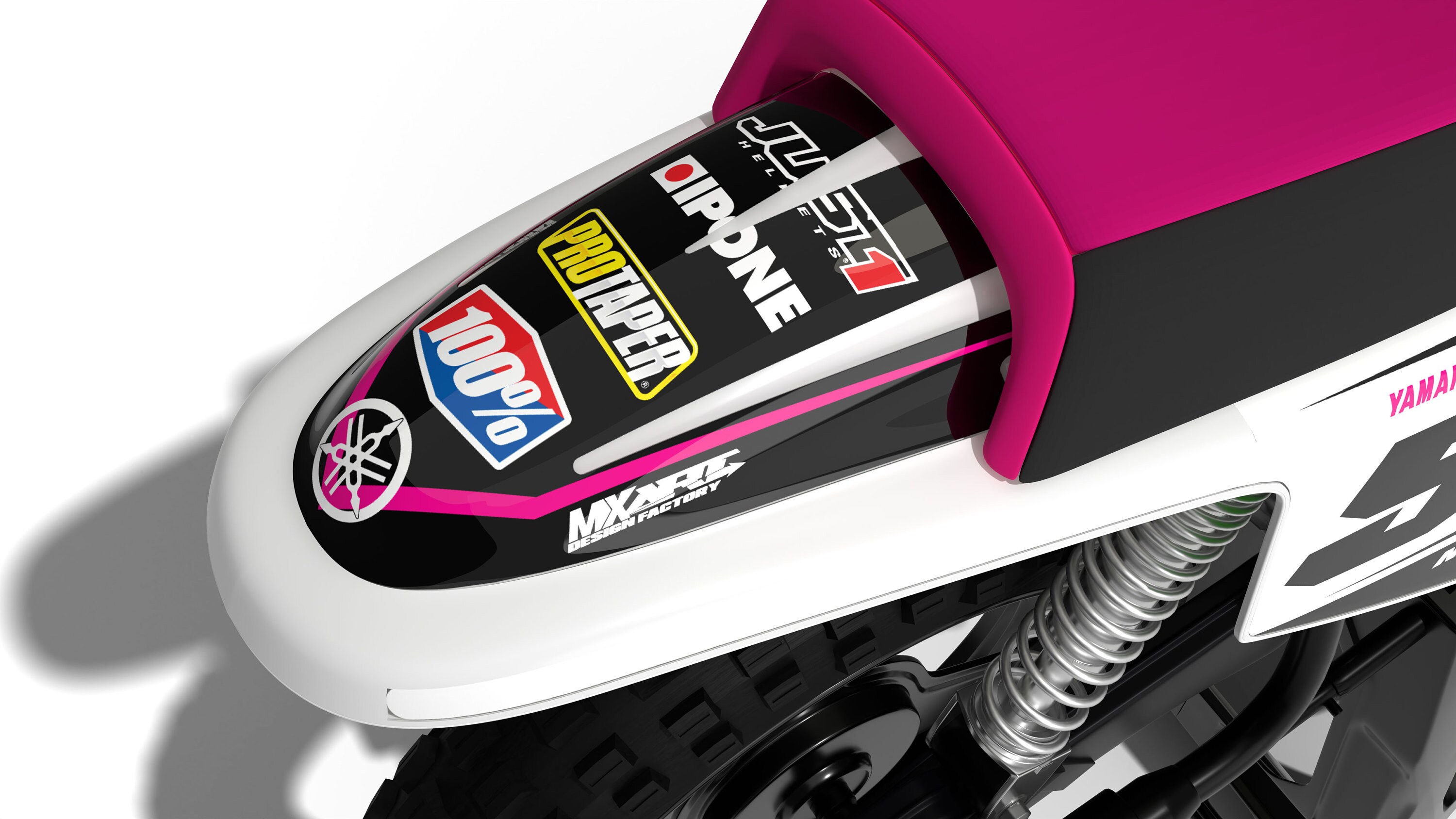 Yamaha PW50 Sticker Kit All Years Strength Pink Style Pee Wee 50 PW 50 ...