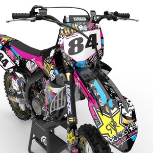 Yamaha TTR 50 Sticker Kit All Years Rush Style TTR50 Graphics / Decals ...