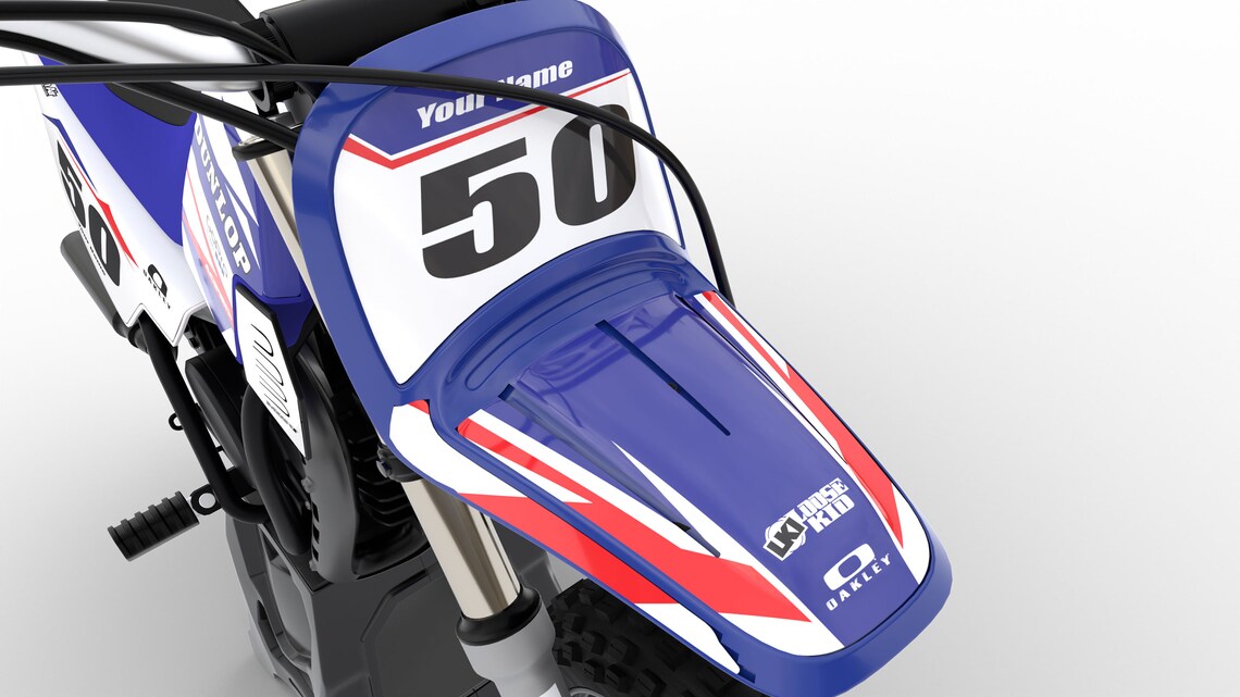 Yamaha PW50 Sticker Kit All Years Force Style Pee Wee 50 PW 50 Graphics ...