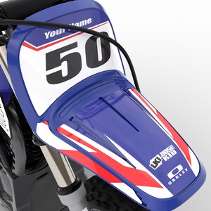 Yamaha PW50 Sticker Kit All Years Force Style Pee Wee 50 PW 50 Graphics ...