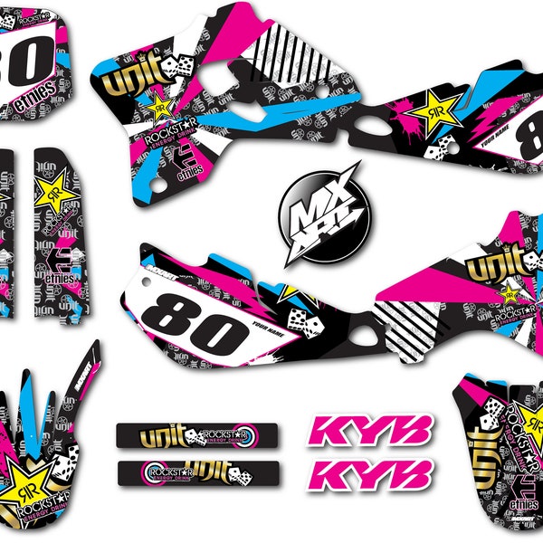 Yamaha Yz Decals - Etsy