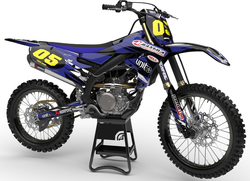 Yamaha YZ 65 Sticker Kit All Years Digger Style YZ65 Graphics / Decals ...