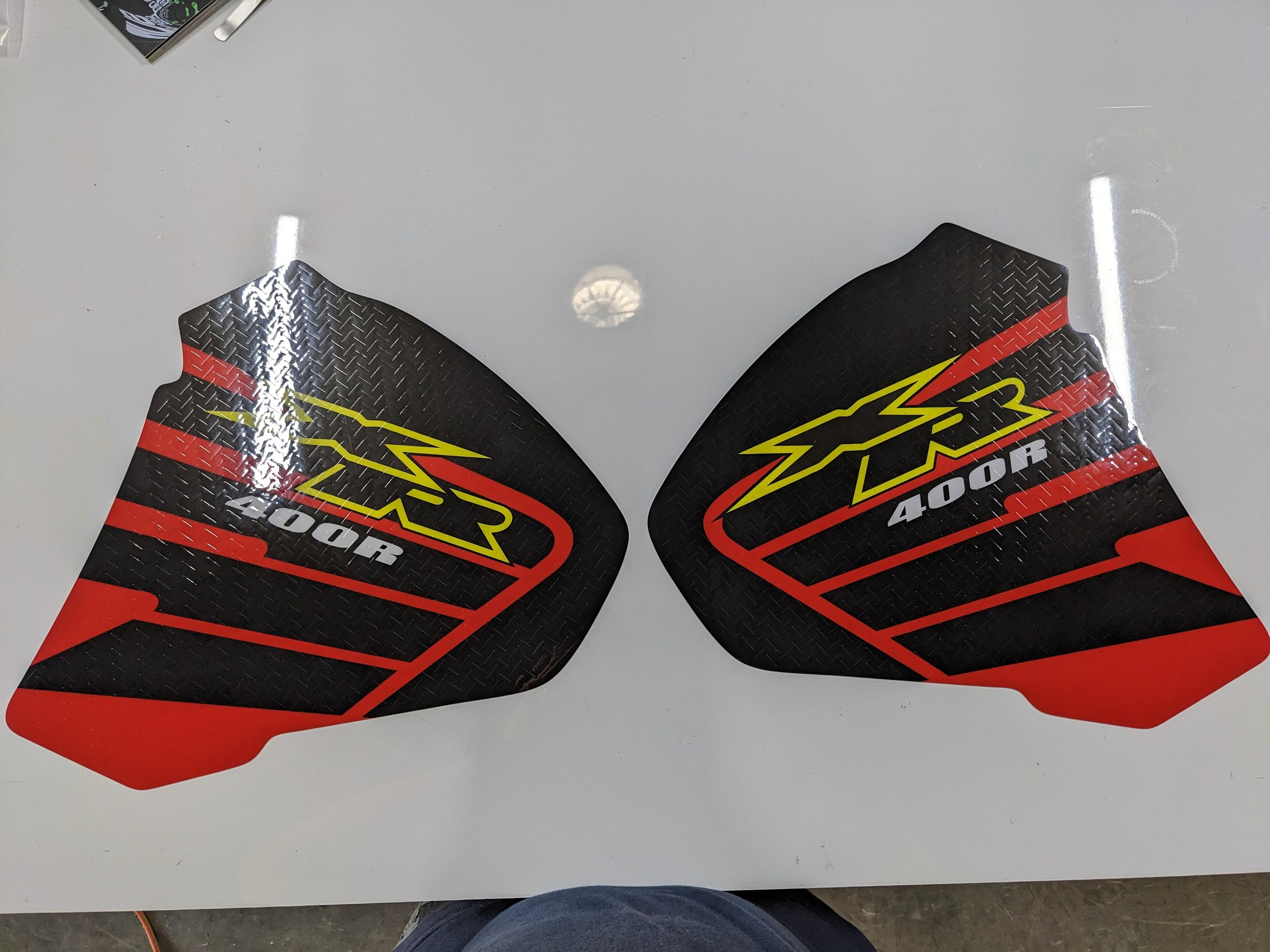 Honda XR400 XR 400 XR Fuel Tank Decals Gas Decals Graphics Right and ...