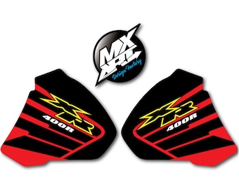 Honda XR400 XR 400 XR Fuel Tank Decals Gas Decals Graphics Right and ...