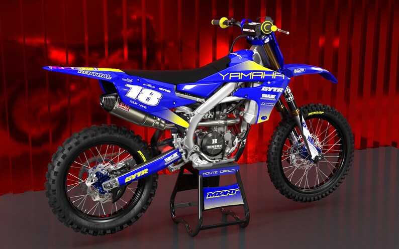Yamaha TTR 50 Sticker Kit All Years Monte Carlo Style TTR50 Graphics ...