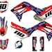 CRF 110 Custom Sticker Kit 2019 - 2024 Clover Style Graphics / Decals ...