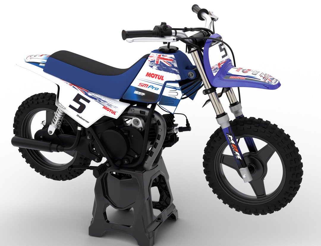 Yamaha PW50 Sticker Kit All Years Aussie Pride Style Pee Wee 50 PW 50 ...