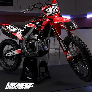 CRF 110 Custom Sticker Kit 2013 - 2018 Complex Style Graphics / Decals ...