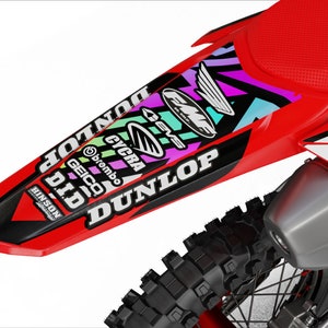CRF 110 Custom Sticker Kit 2019 - 2024 Clover Style Graphics / Decals ...