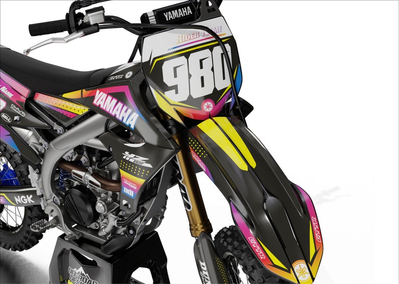 Yamaha PW50 Sticker Kit All Years Inject Style Pee Wee 50 PW 50 ...