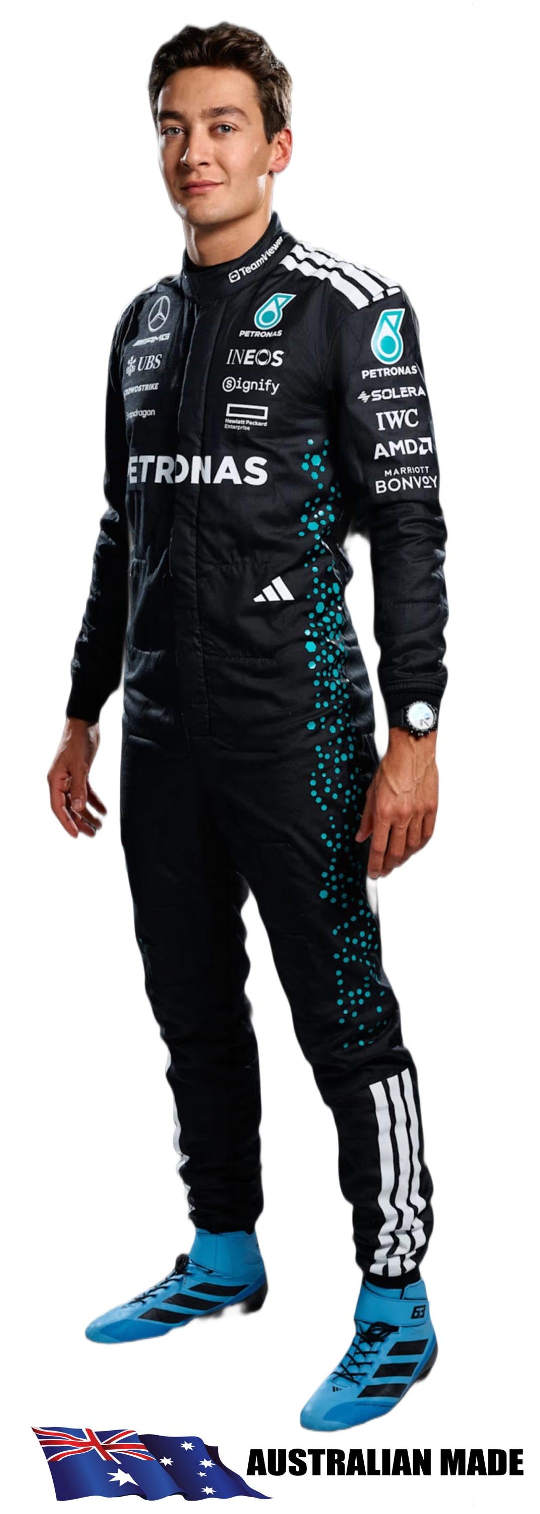 George Russell F1 Cut Out Standee 185cm X 51cm Corflute Foldable - Etsy ...