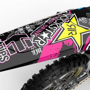 Yamaha TTR 50 Sticker Kit All Years Rush Style TTR50 Graphics / Decals ...