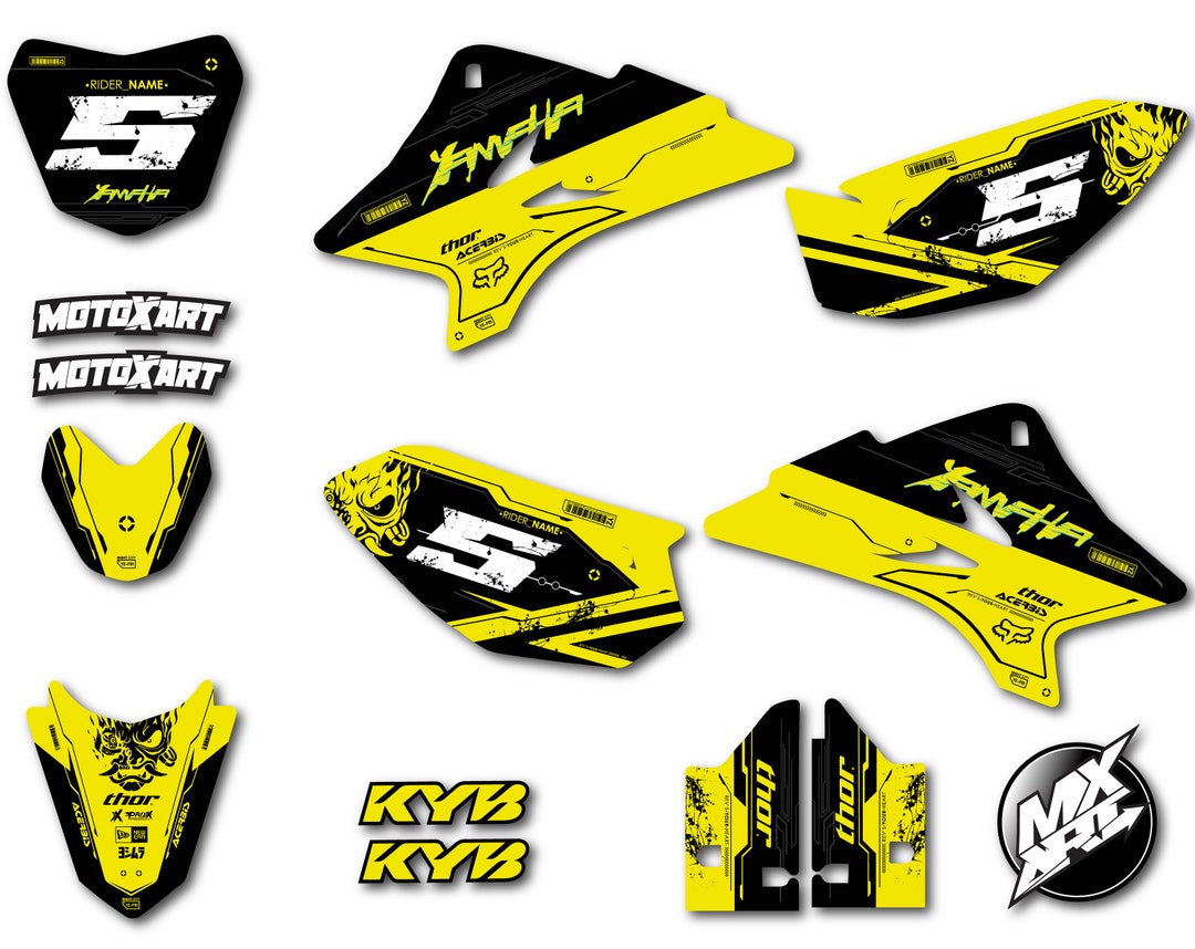 Yamaha TTR 50 Sticker Kit All Years City Style TTR50 Graphics / Decals ...