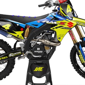 Suzuki JR 50 Sticker Kit All Years Throttle Style JR50 Graphics ...