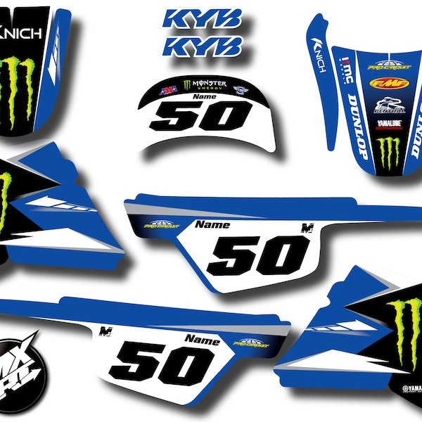 Yamaha Pw50 Sticker Kit - Etsy