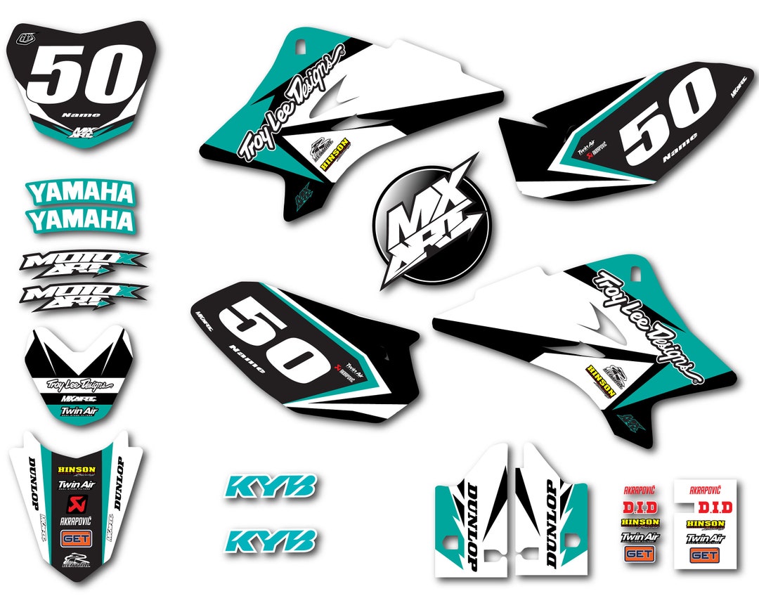 Yamaha TTR 50 Sticker Kit All Years Stylebullet TTR50 Graphics / Decals ...