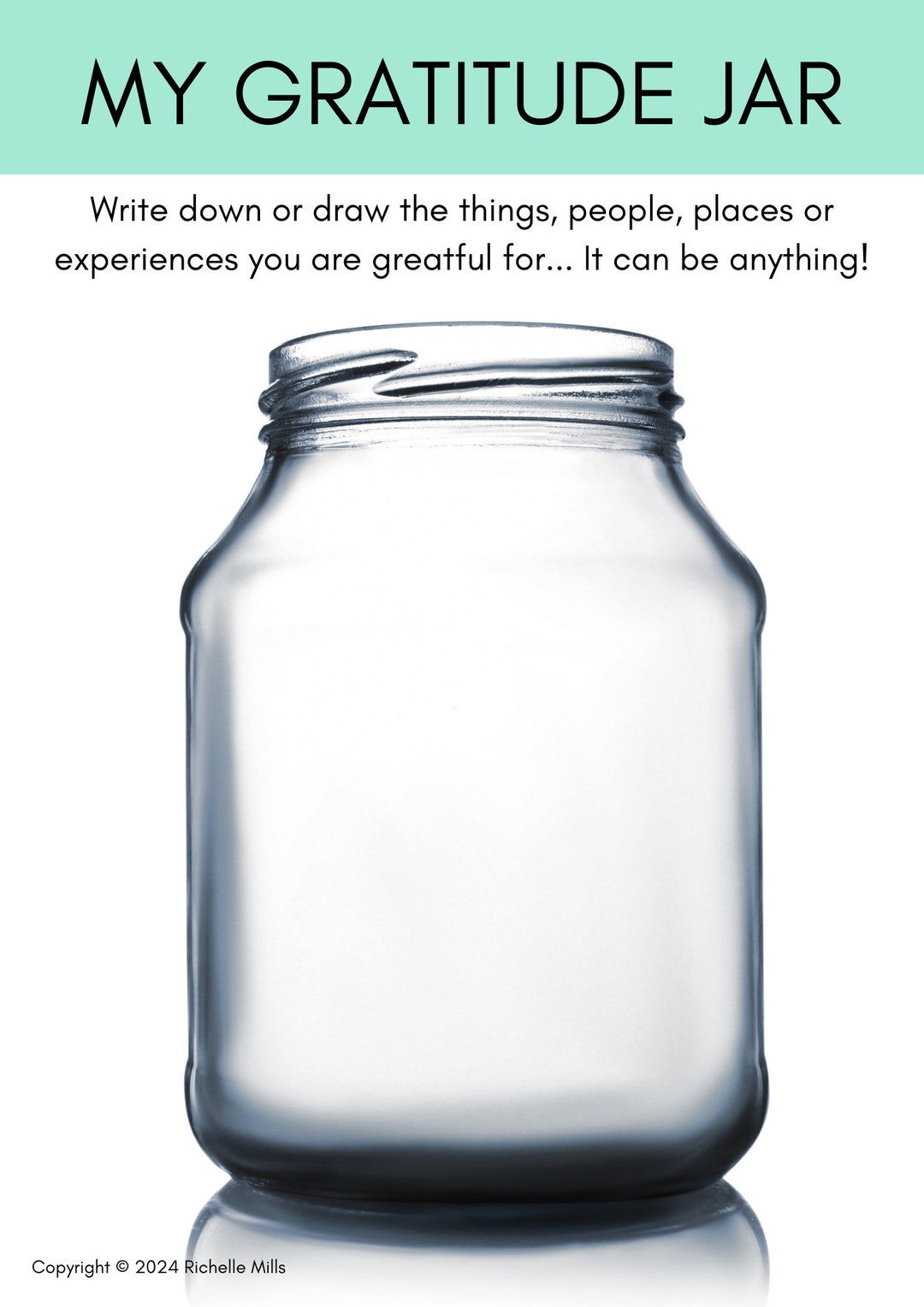 My Gratitude Jar - Etsy