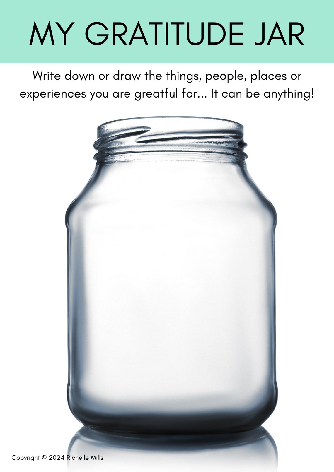 My Gratitude Jar - Etsy