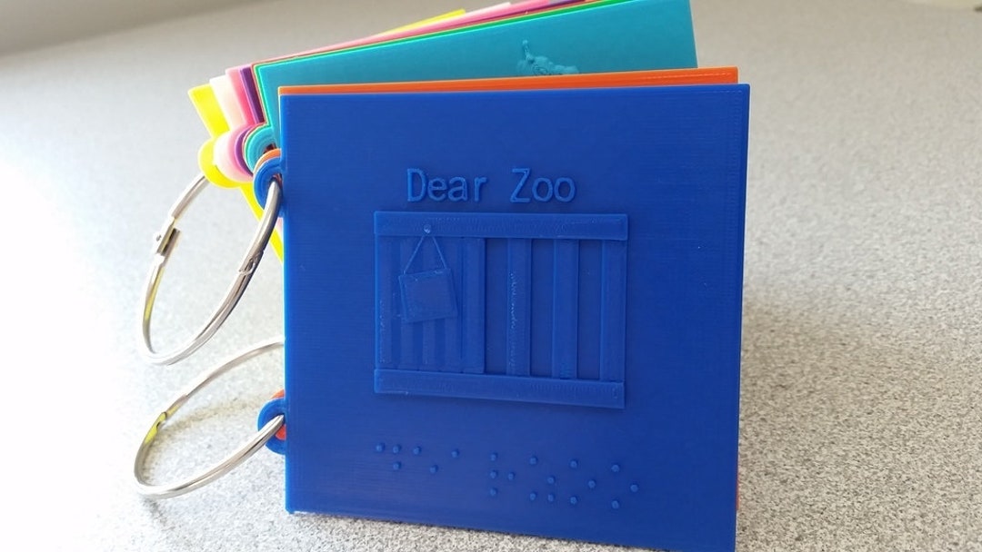 Dear Zoo Tactile Braille Book | Sensory Story, Vision Impairment, Read ...