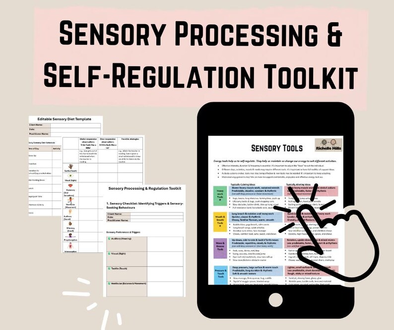 Sensory Processing & Self-regulation Toolkit – Instant Download - Etsy