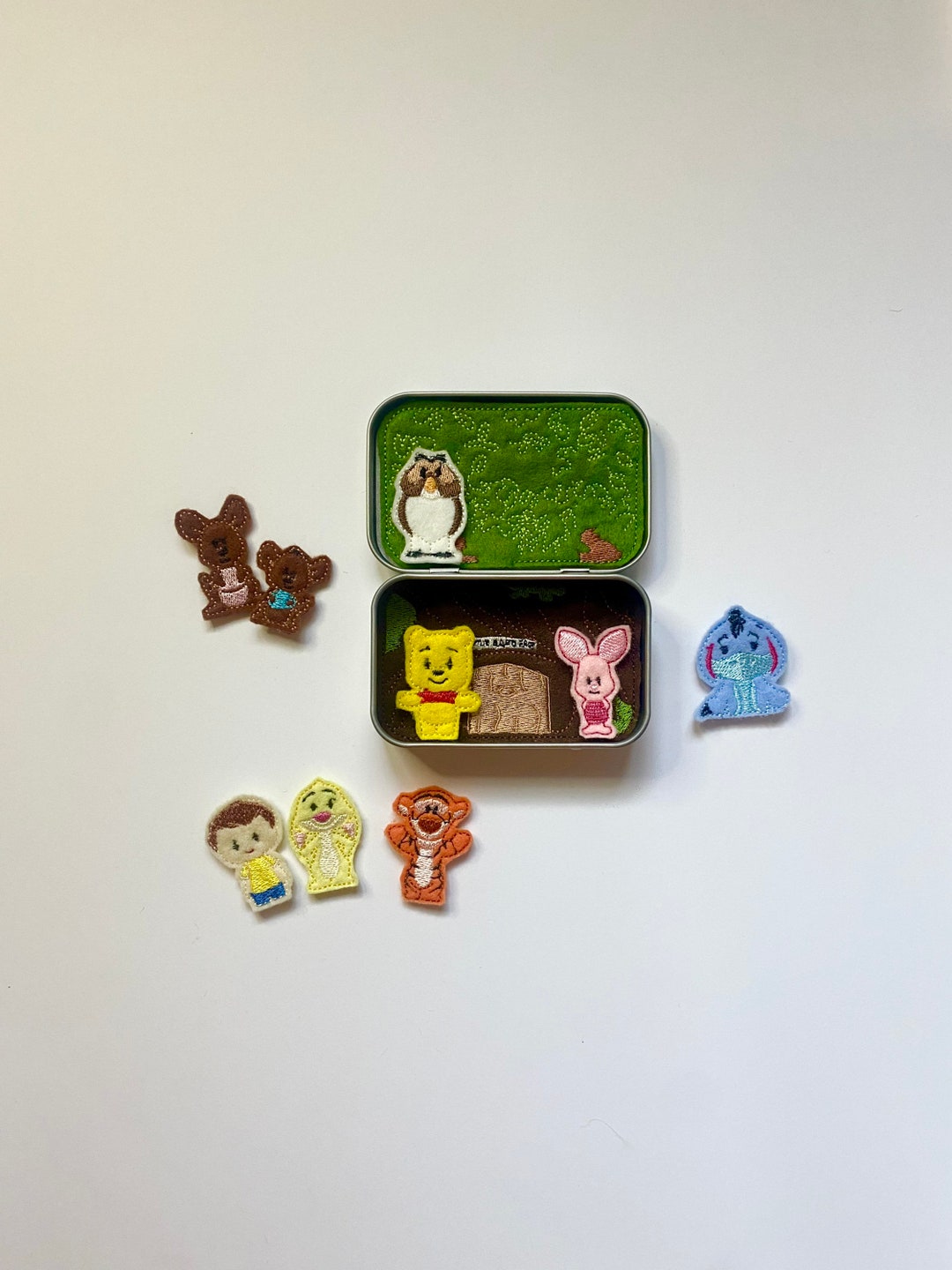 Winnie the Pooh Pocket Playset - Etsy