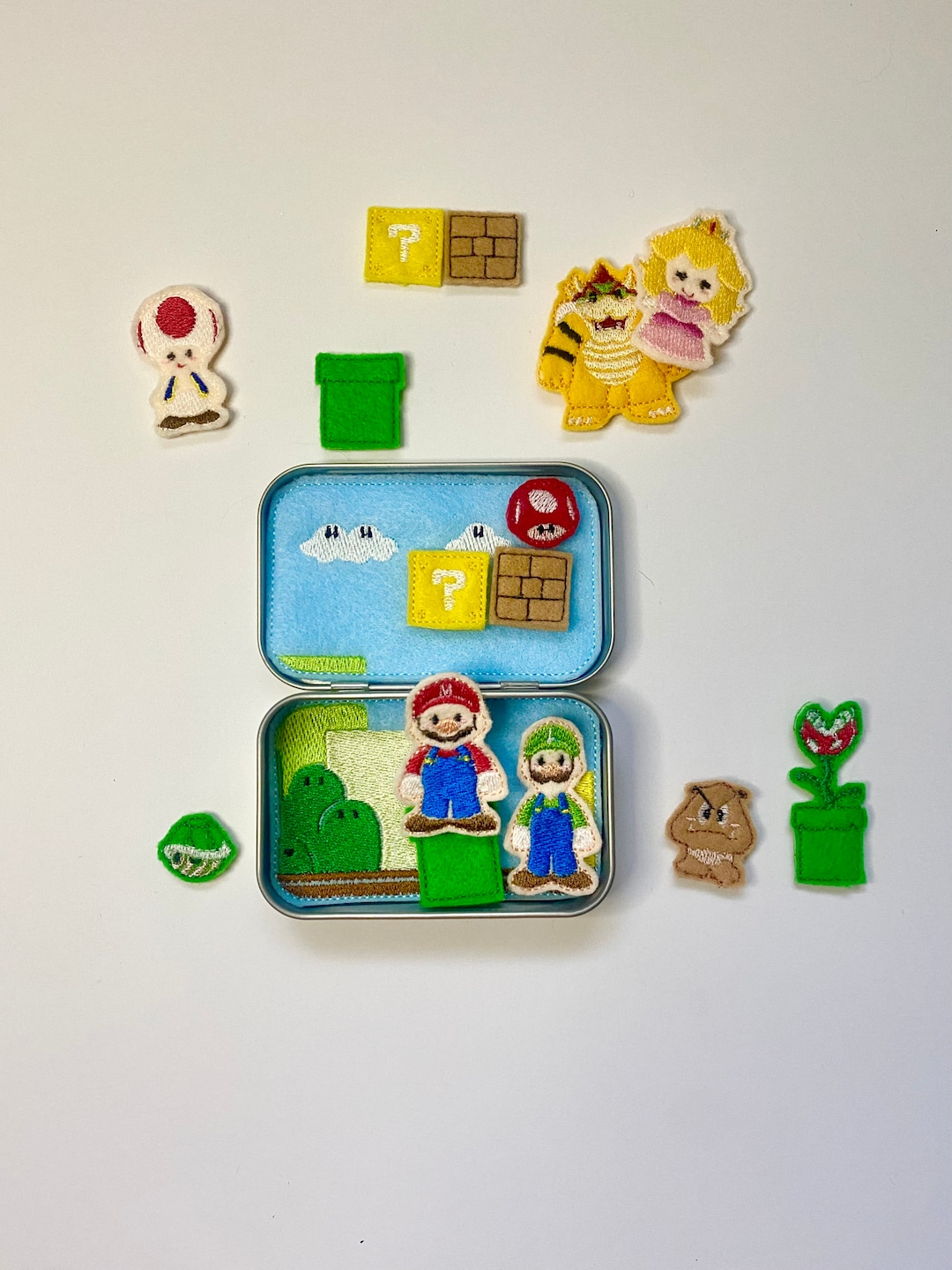 Super Mario Pocket Playset - Etsy