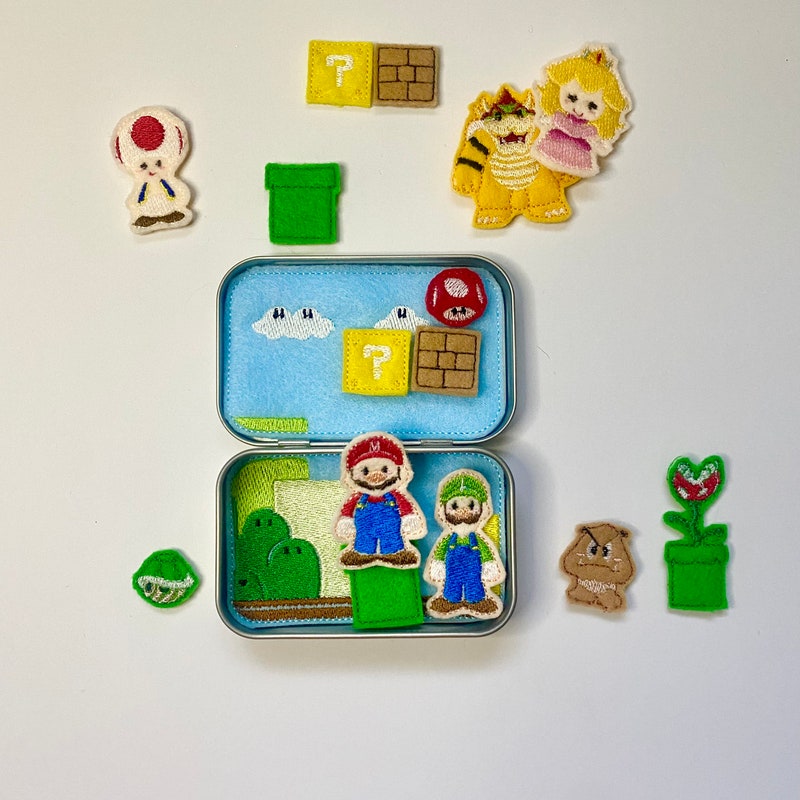 Super Mario Puppets - Etsy