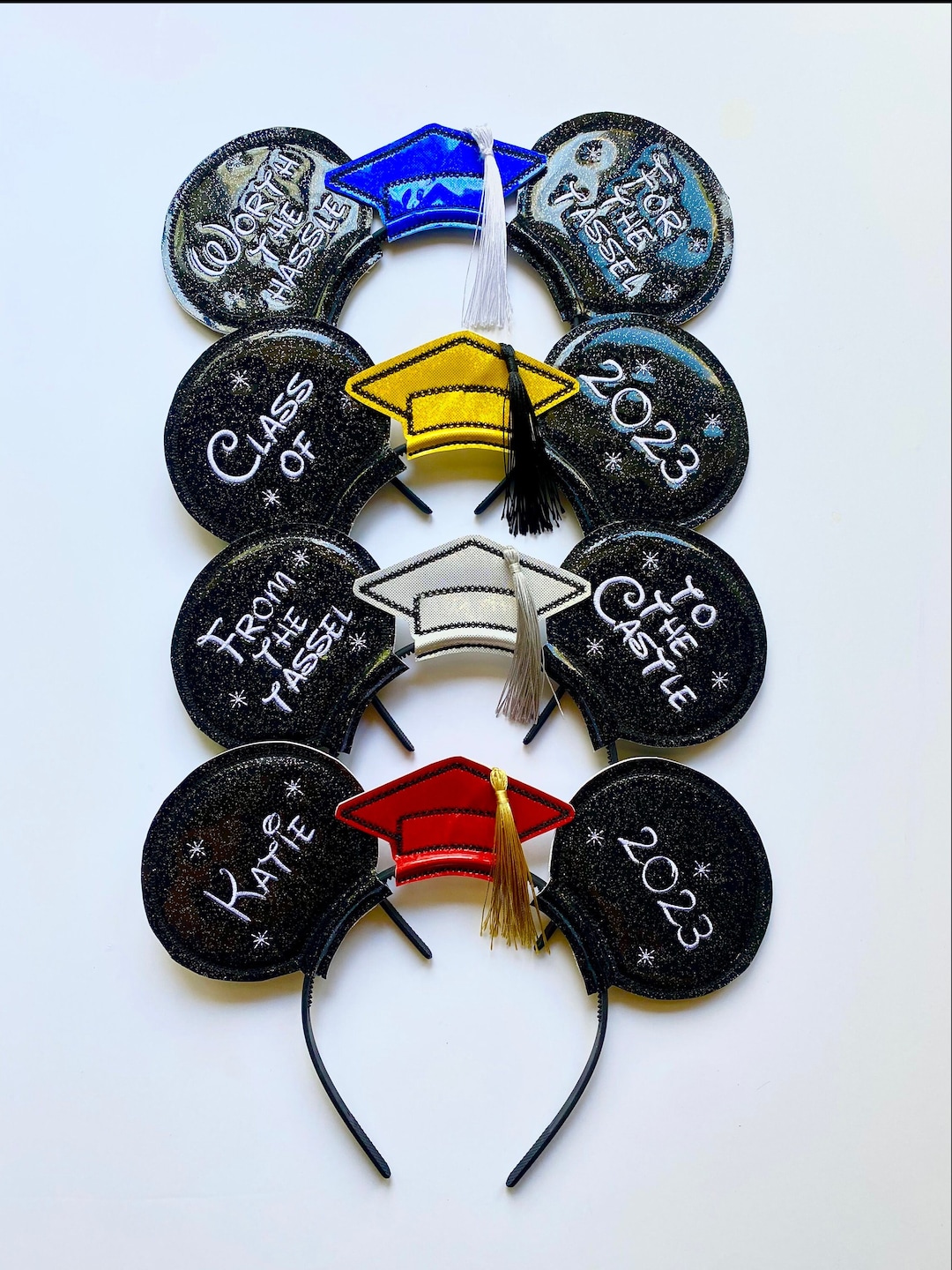 Customizable Graduation Ears Headband - Etsy