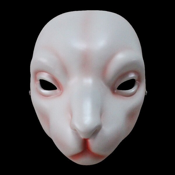White Rabbit Mask - Etsy