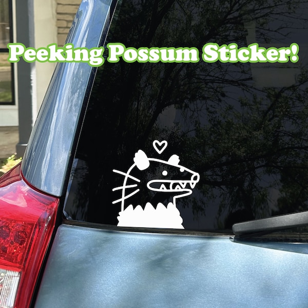 Opossum Stickers - Etsy