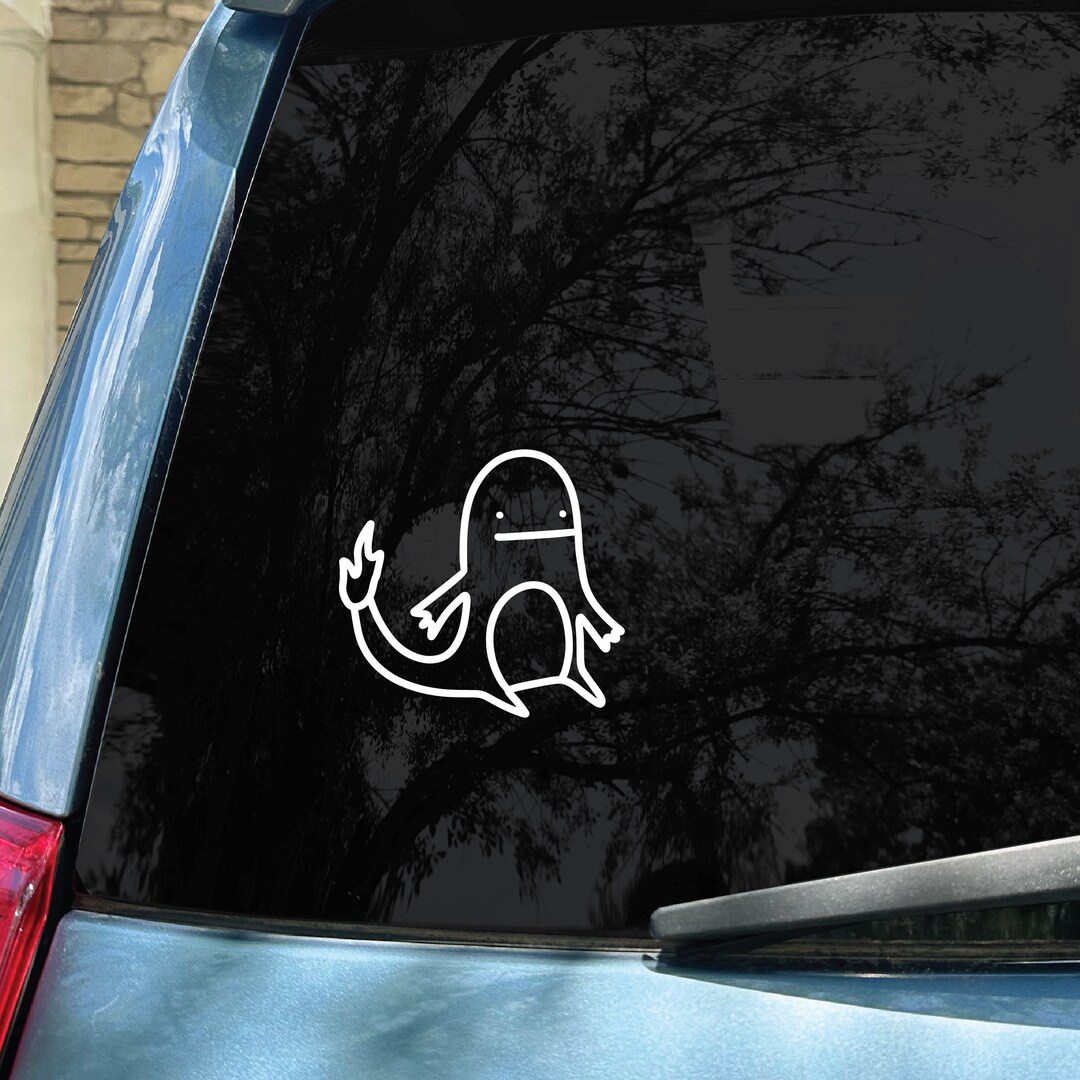 Charmander Sticker for Car Pokemon Sticker Pikachu Sticker - Etsy