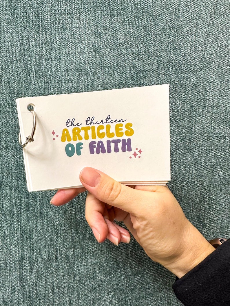 Articles of Faith | LDS | Printable - Etsy