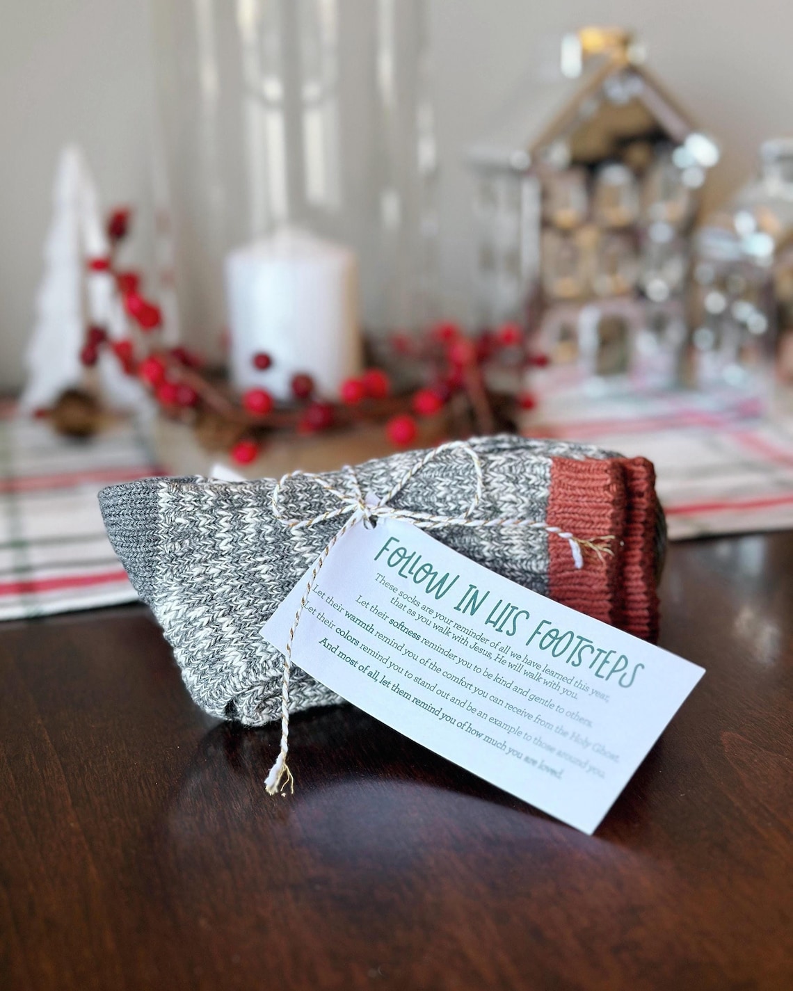 LDS Sock Gift Tag | Christmas Gift Tag - Etsy
