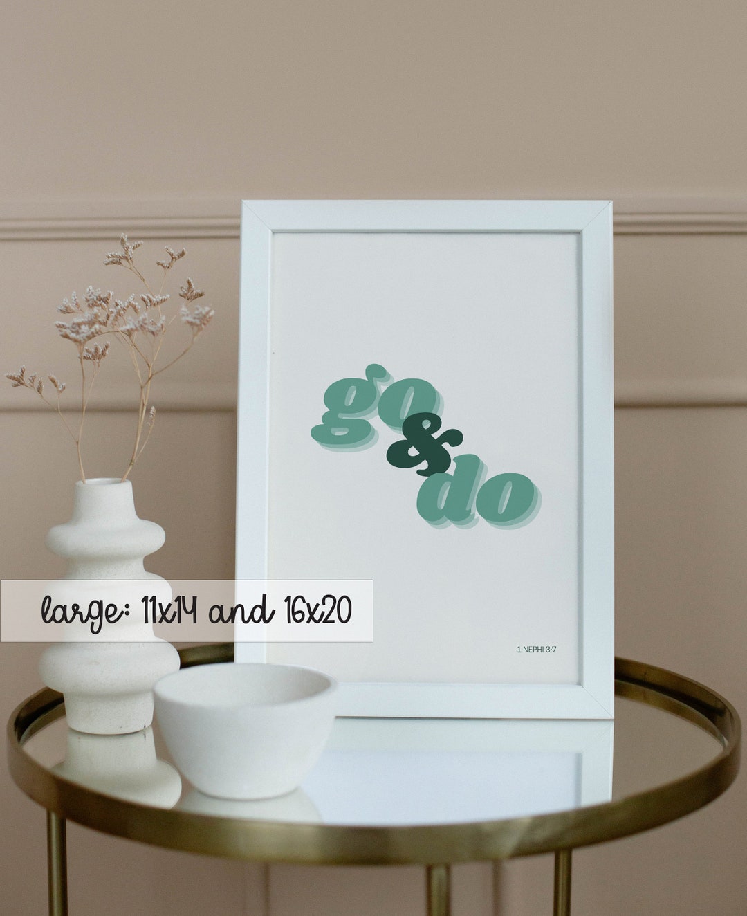 12 Book of Mormon Scripture Printables - LARGE | Come Follow Me | LDS ...