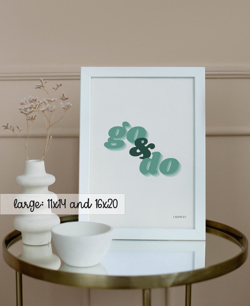 12 Book of Mormon Scripture Printables - LARGE | Come Follow Me | LDS ...