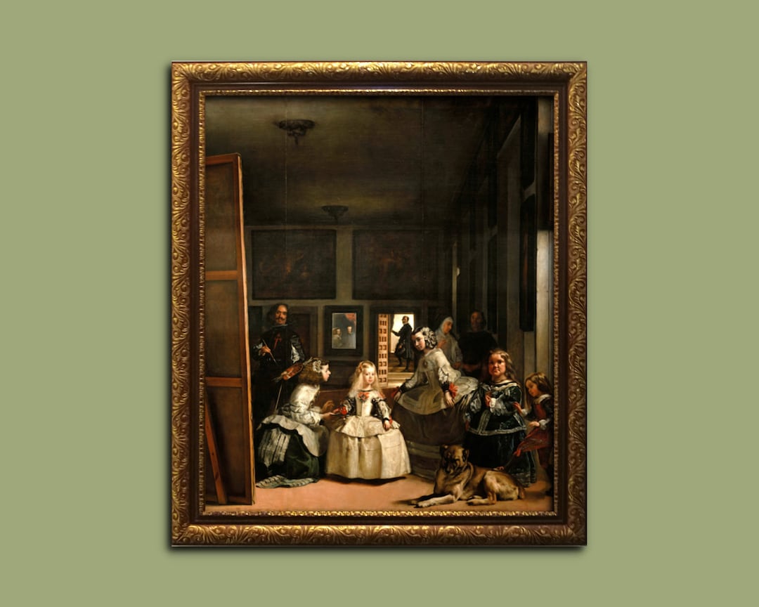 Las Meninas, Diego Velázquez, Famous Fine Art Print, Classical Wall Art ...