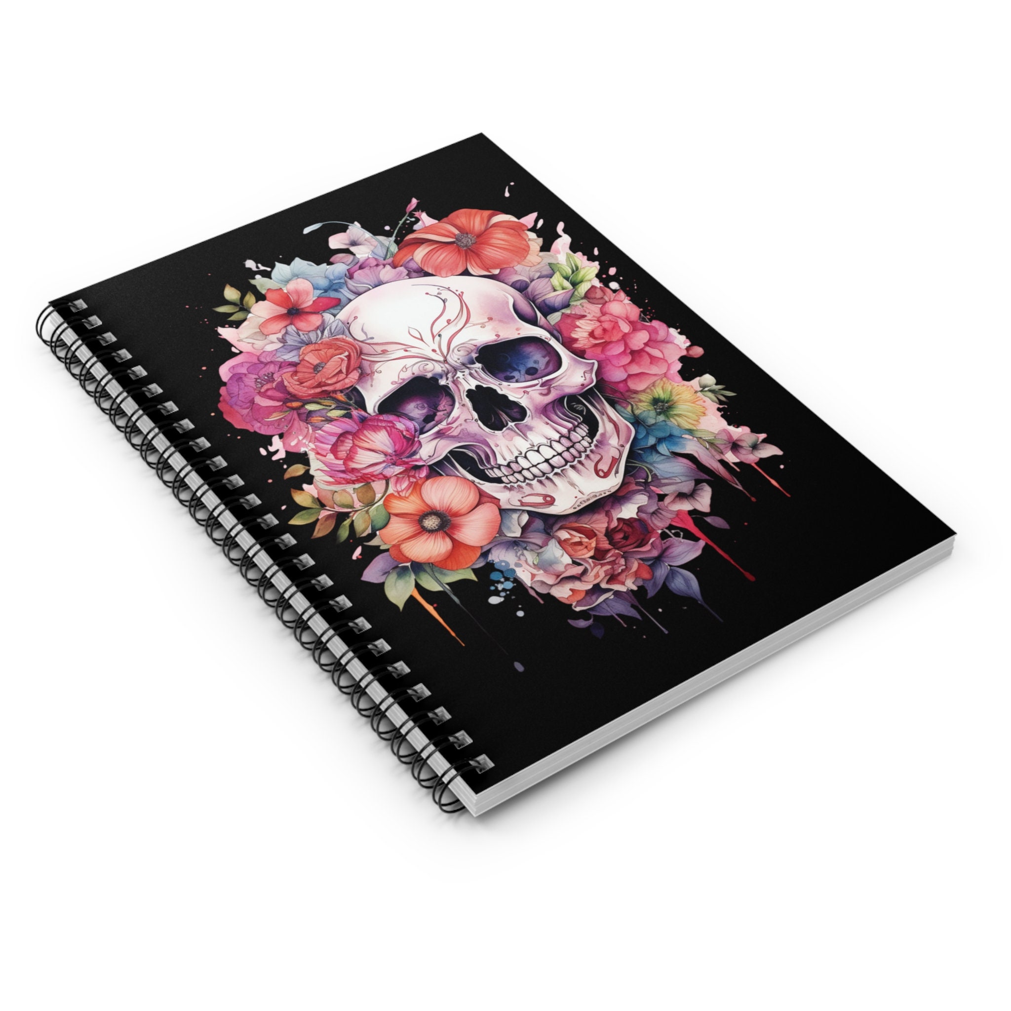 Spiral Notebook Dark Academia Spiral Notebook Gothic Notebook Sugar ...