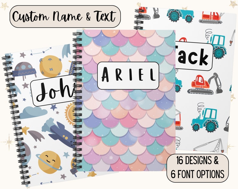 Personalized Notebook for Kids Gift for Kids Customized Notebook for ...