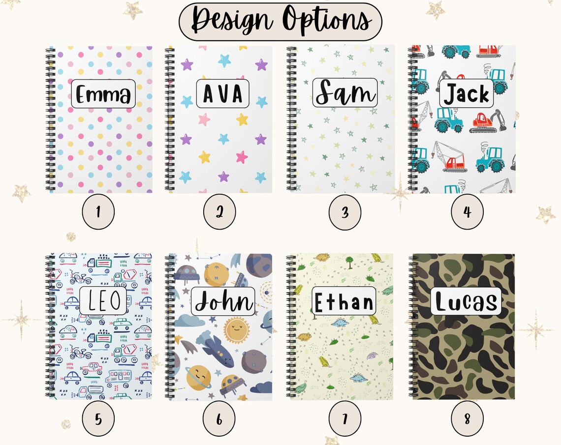 Personalized Notebook for Kids Gift for Kids Customized Notebook for ...