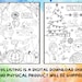 Printable Coloring Page for Kids Four Seasons Digital Download Coloring ...