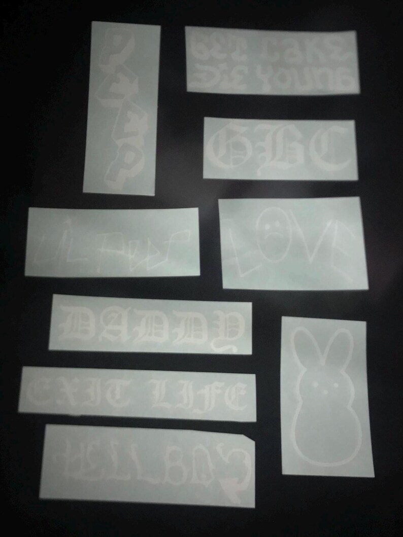 Lil Peep Sticker Pack - Etsy
