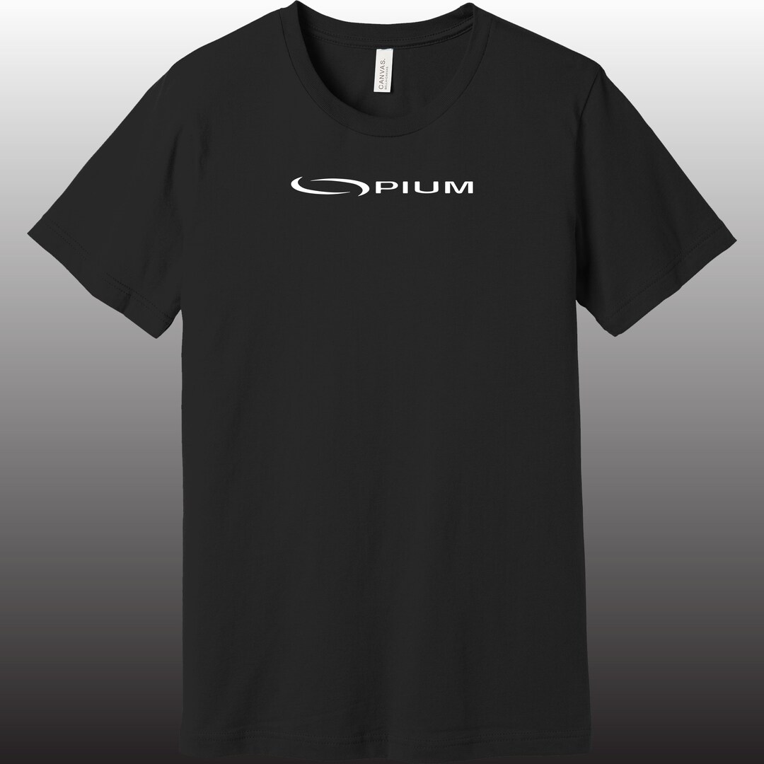 Opium Label Logo Custom Backprint Men Women Unisex Y2k - Etsy