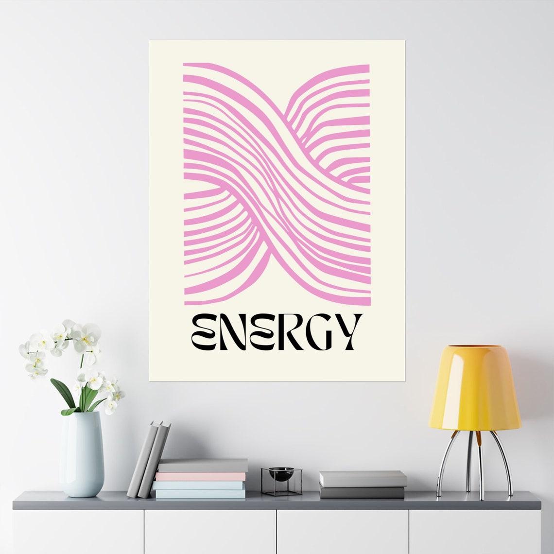 Energy Vintage Inspired Poster - Etsy