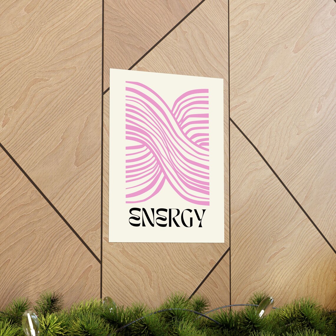 Energy Vintage Inspired Poster - Etsy