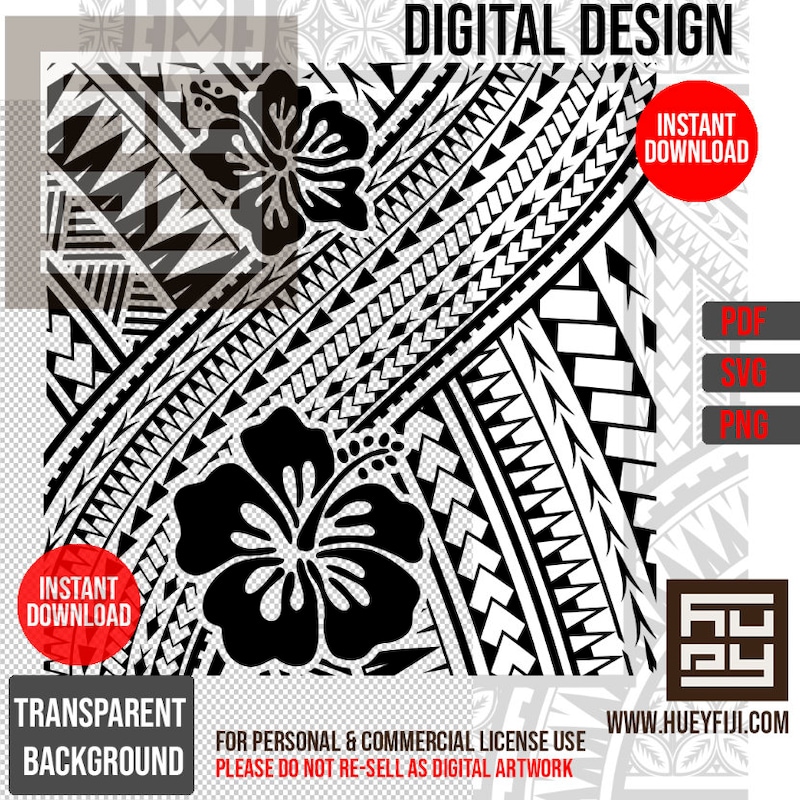 Polynesian Svg - Etsy